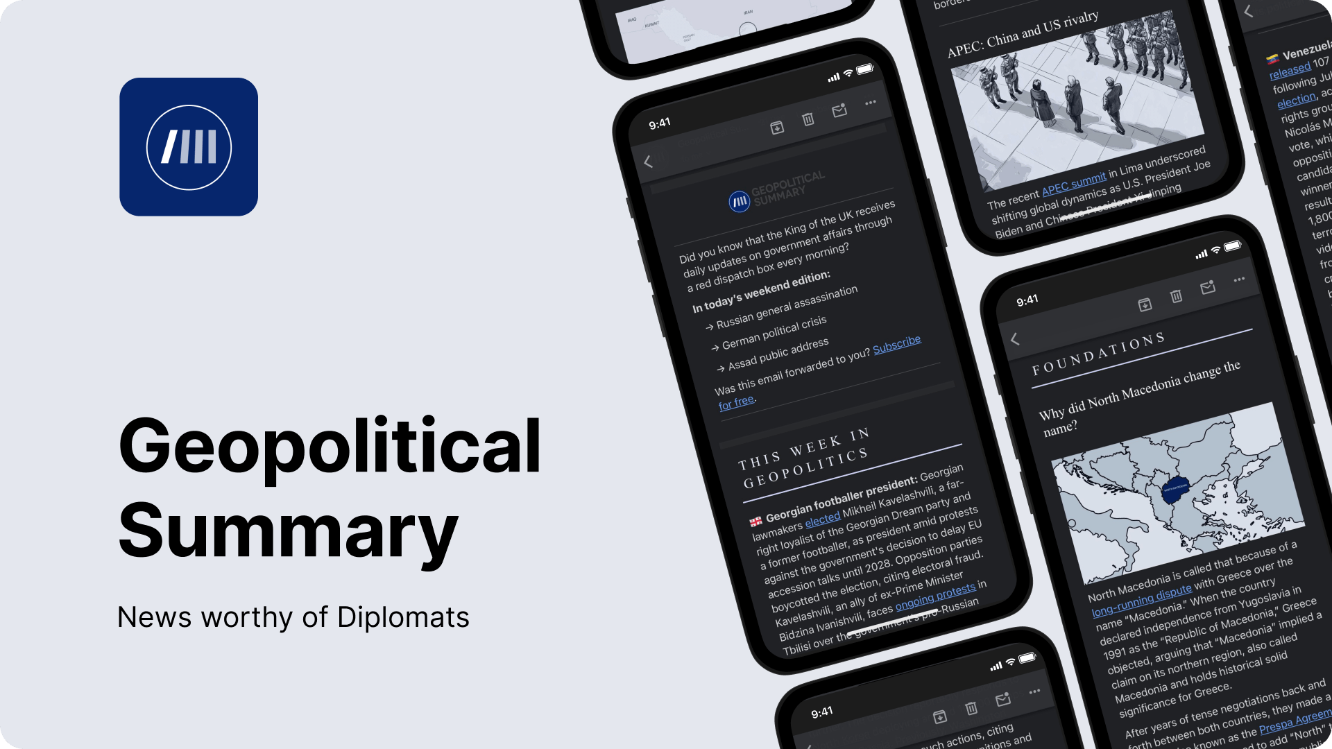 Geopolitics Summary - Fact-Checked News for Diplomats